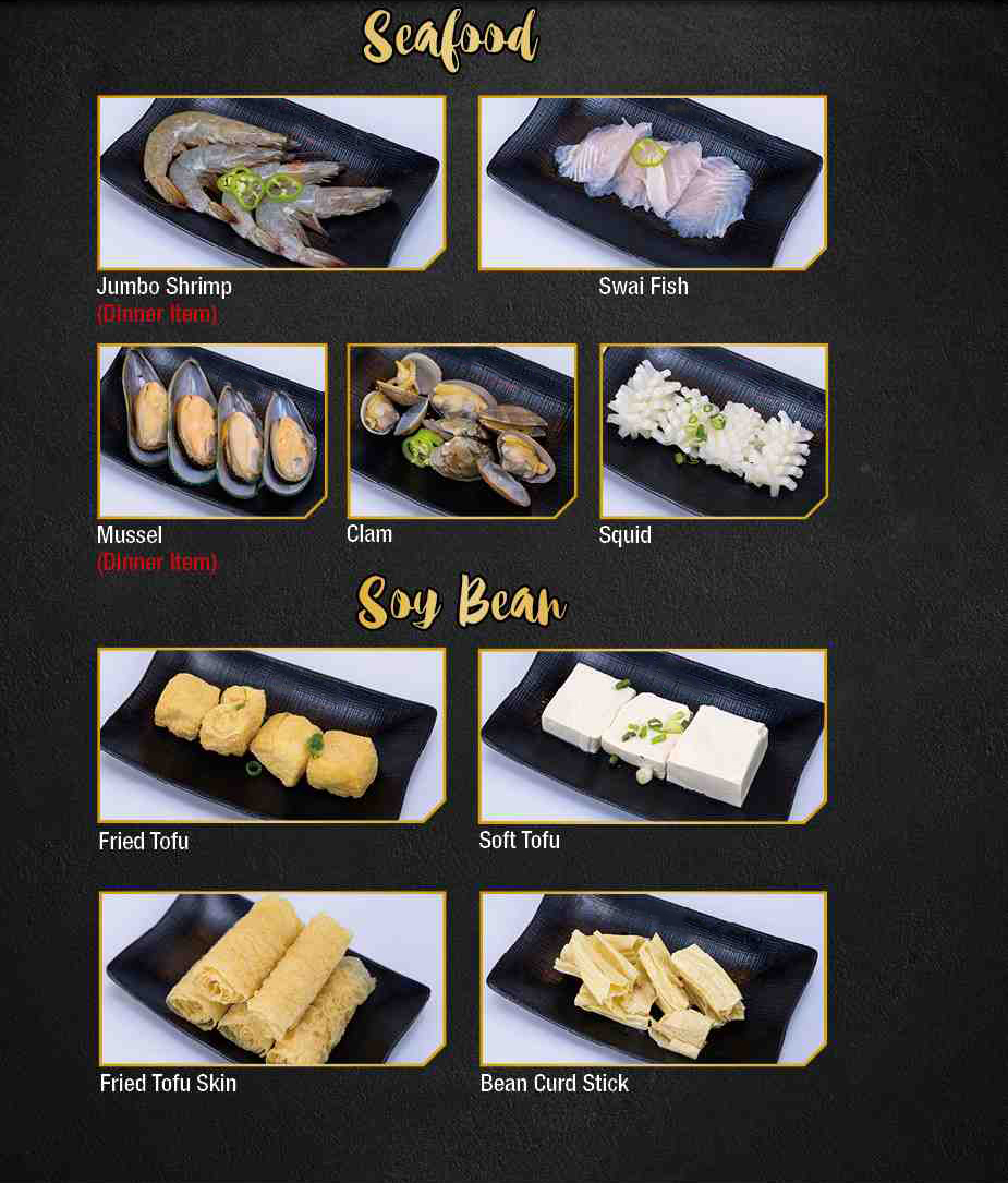 Delicious Menu | Kingpot Korean BBQ & Hot Pot