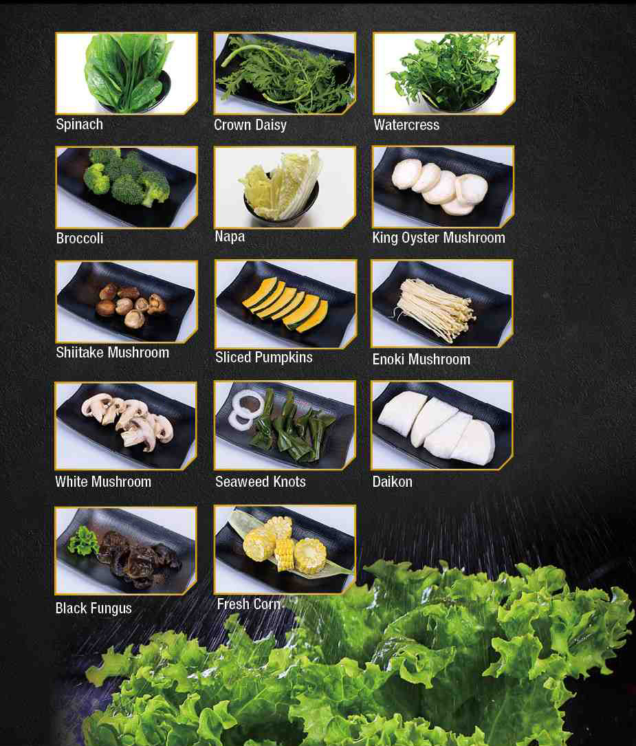 Delicious Menu | Kingpot Korean BBQ & Hot Pot